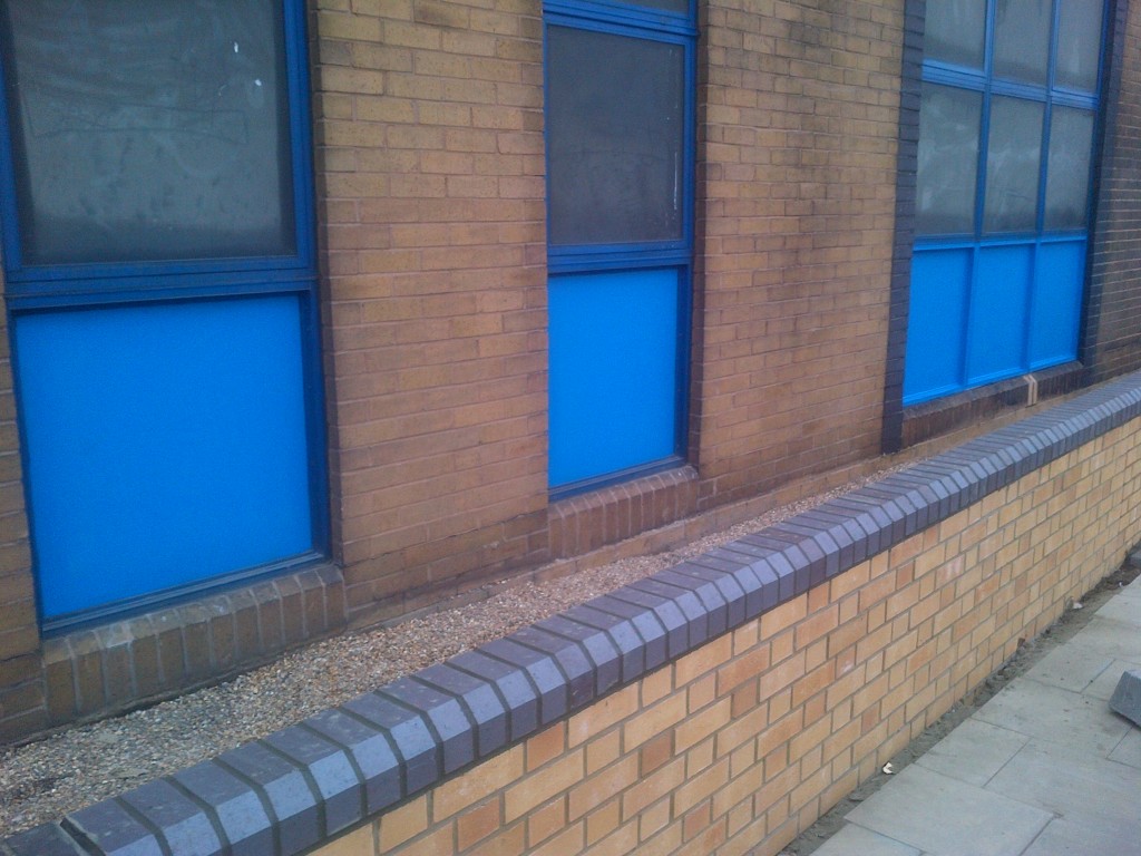 Lower windows painted - Mountfield Building Group Ltd